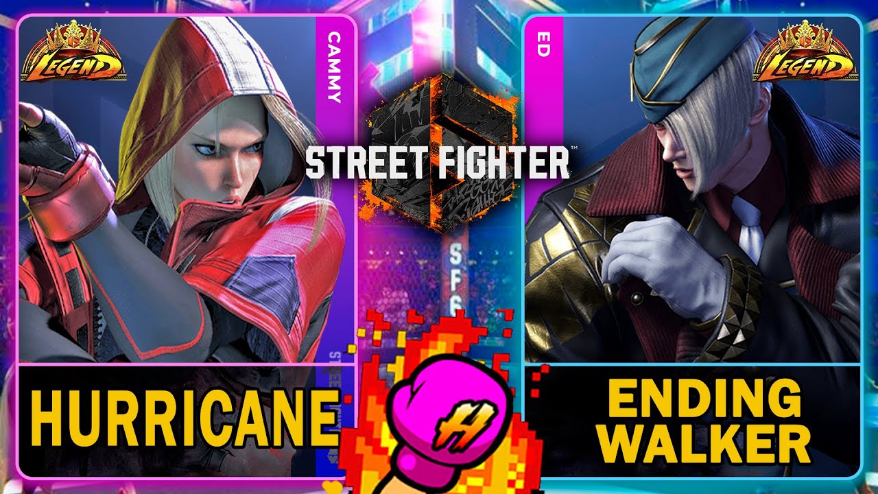 SF6 Hurricane (CAMMY) VS Ending Walker (ED)🥊Street Fighter 6🥊スト6🥊4K 60 ...