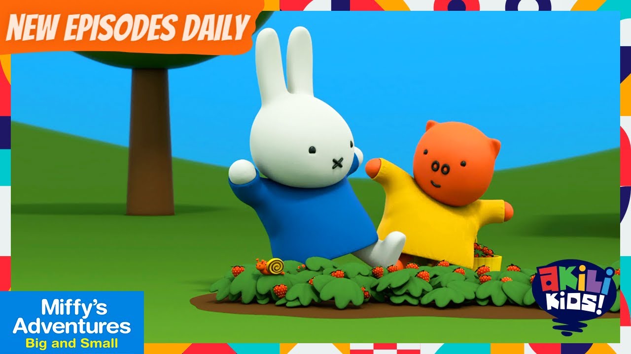 Miffy's Adventures Big And Small | Miffy And The Snail | Akili Kids ...