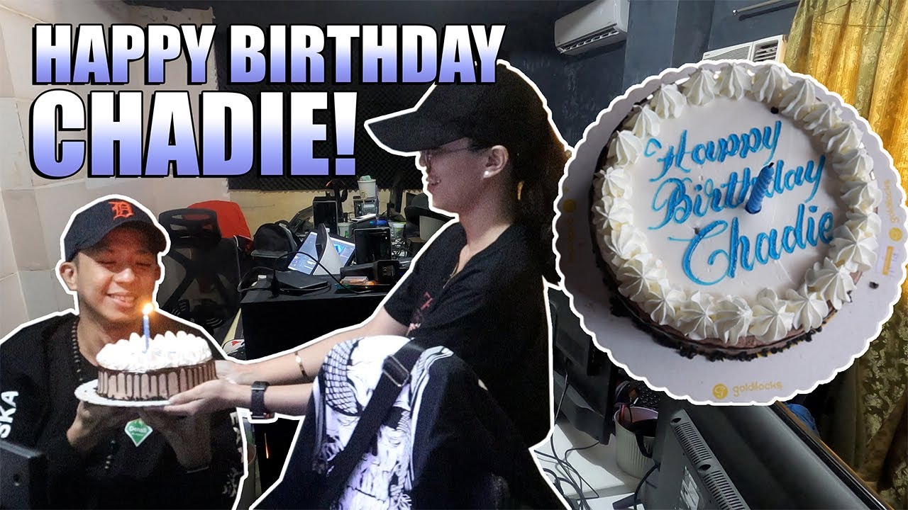 Chad's Surprise Birthday Cake - YouTube