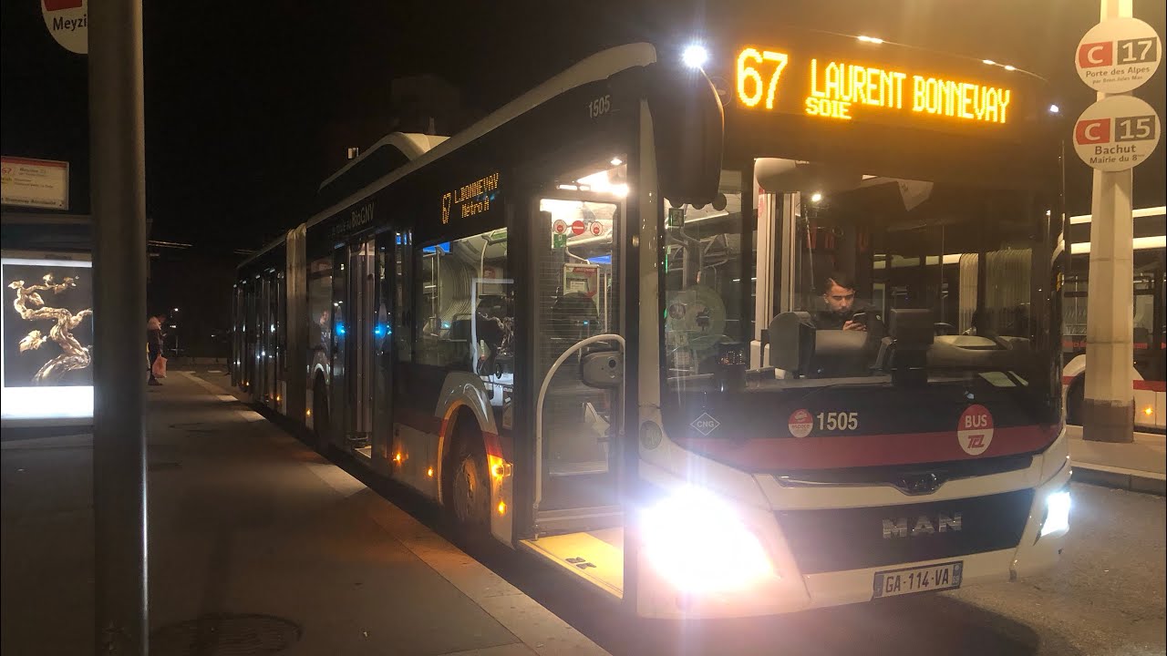 [4K] Les Bus TCL à Laurent Bonnevay. #3 - YouTube