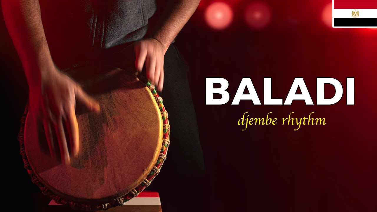 Learn Baladi Rhythm for Djembe [Baladi Family #1] - YouTube