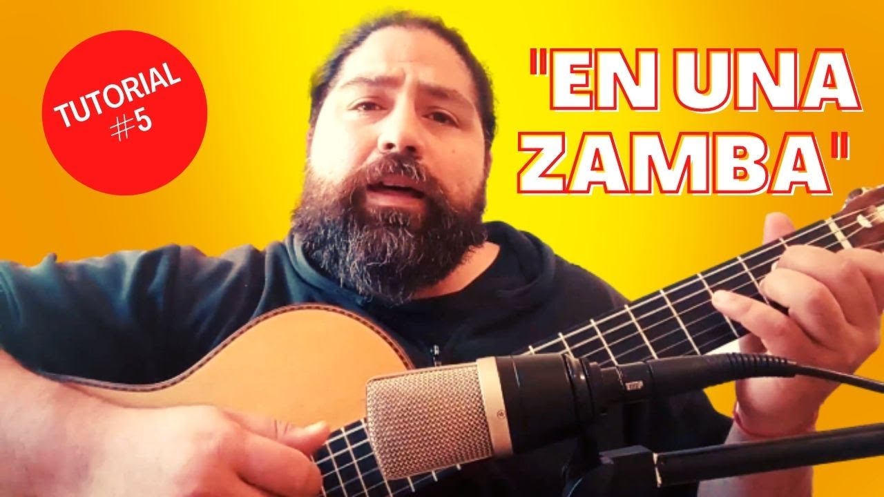 TUTORIAL #5 En una Zamba 🎸(Orellana - Lucca) - David Veliz - YouTube