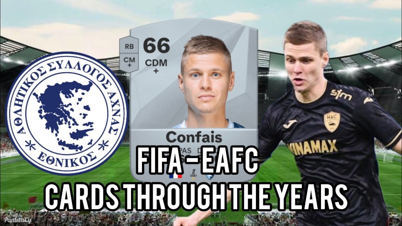 Αλουά Κονφέ ⚪🔵 Εθνικός Άχνας | FIFA - EAFC Cards through the years ...