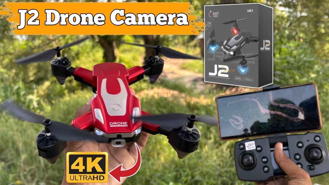 j2 drone camer dual camera & battery | best drone under ₹2000 | best ...