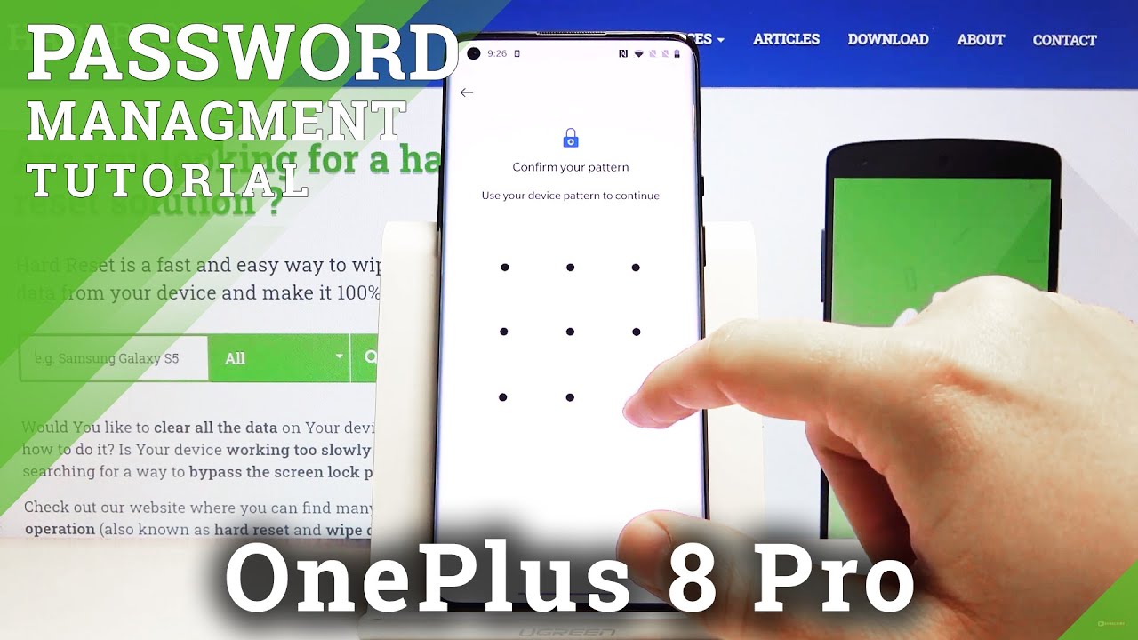 How to Set App Password on OnePlus 8 Pro – App Locker - YouTube