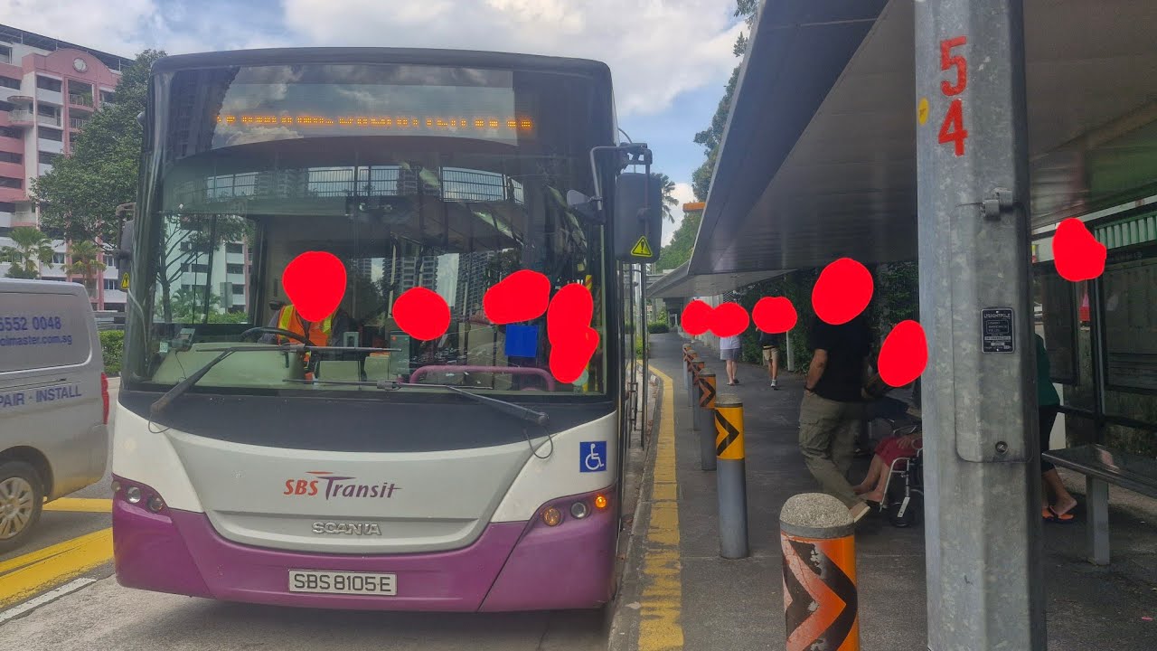 SBS Transit Bus Service 174 Scania K230UB Euro 4 Batch 1 SBS8105E - YouTube