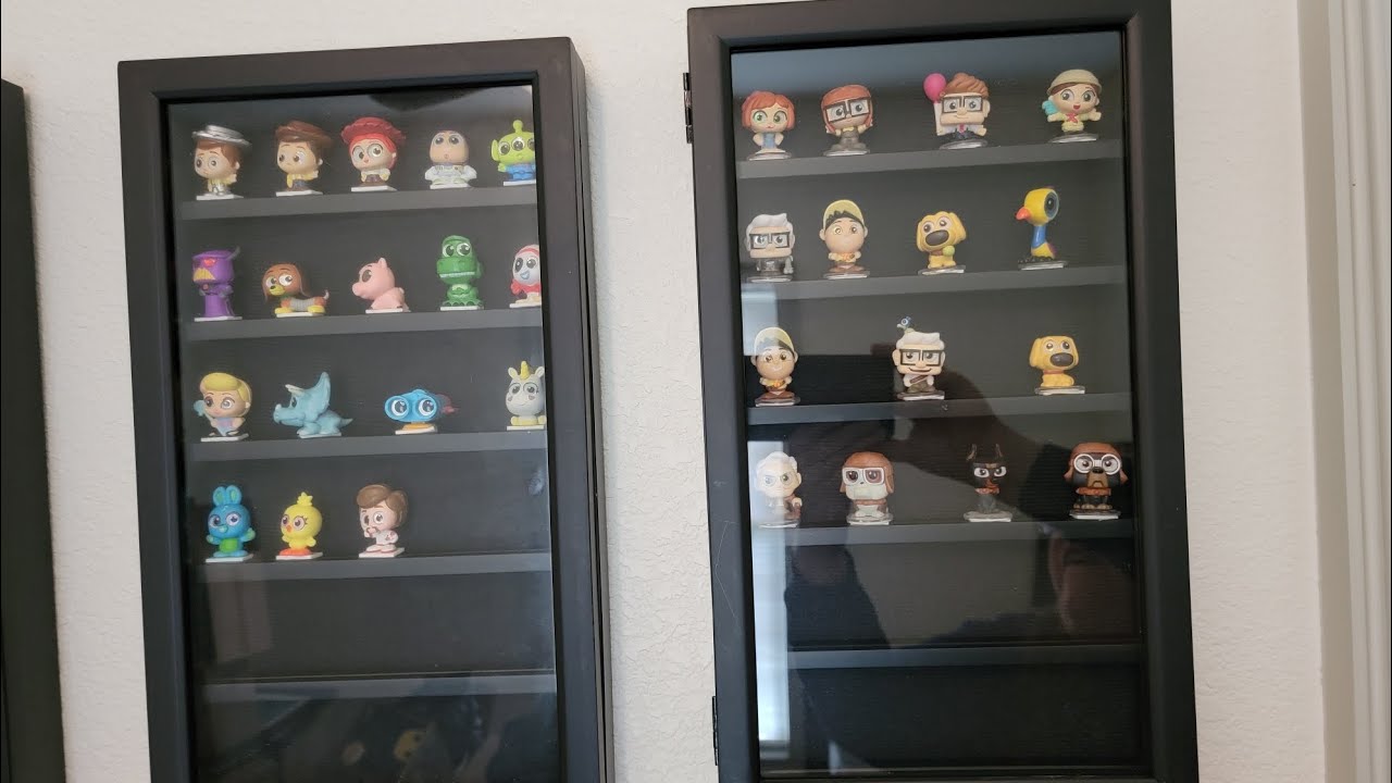 Displaying Disney Doorables in Display cases pt2 Up - YouTube