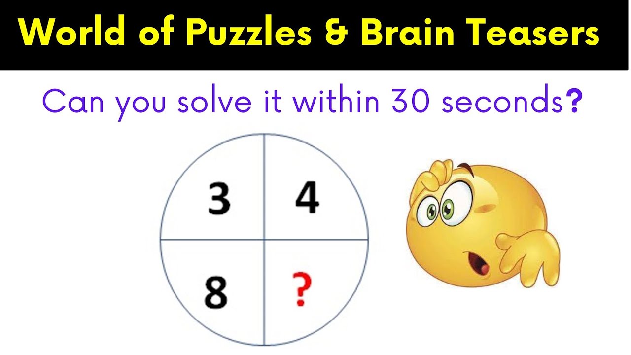 Puzzle-6 | Puzzles & Brain Teasers | Puzzle Paradox | Mind Maze ...
