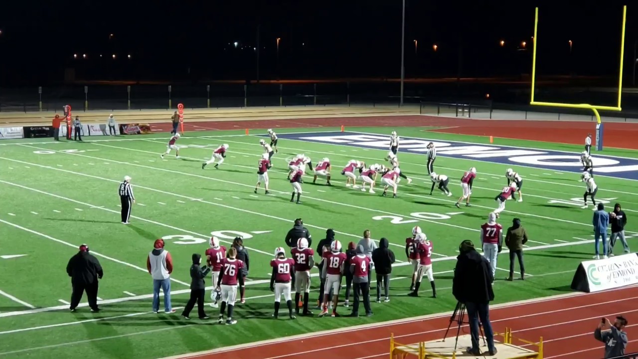 2021 OCA QB James Henault Vs. Watonga - YouTube