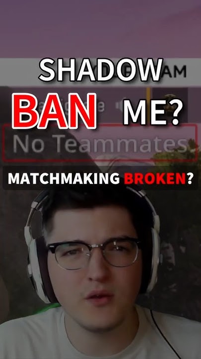 Secret Apex Ban or Just Broken Matchmaking? - YouTube