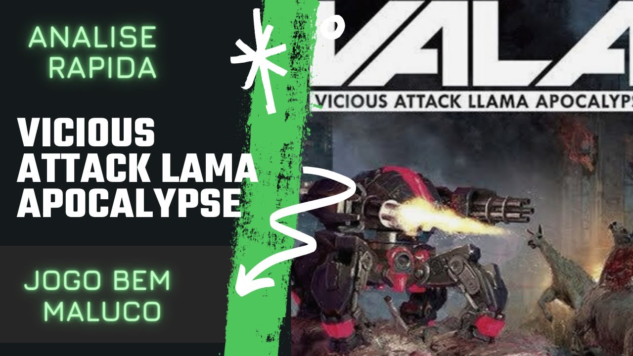 Vicious Attack Llama Apocalypse - Mini Análise - Jogo Xbox One - YouTube