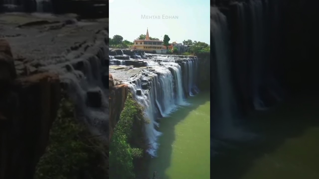 pawa waterfall shivpuri mp#shorts #tourism - YouTube