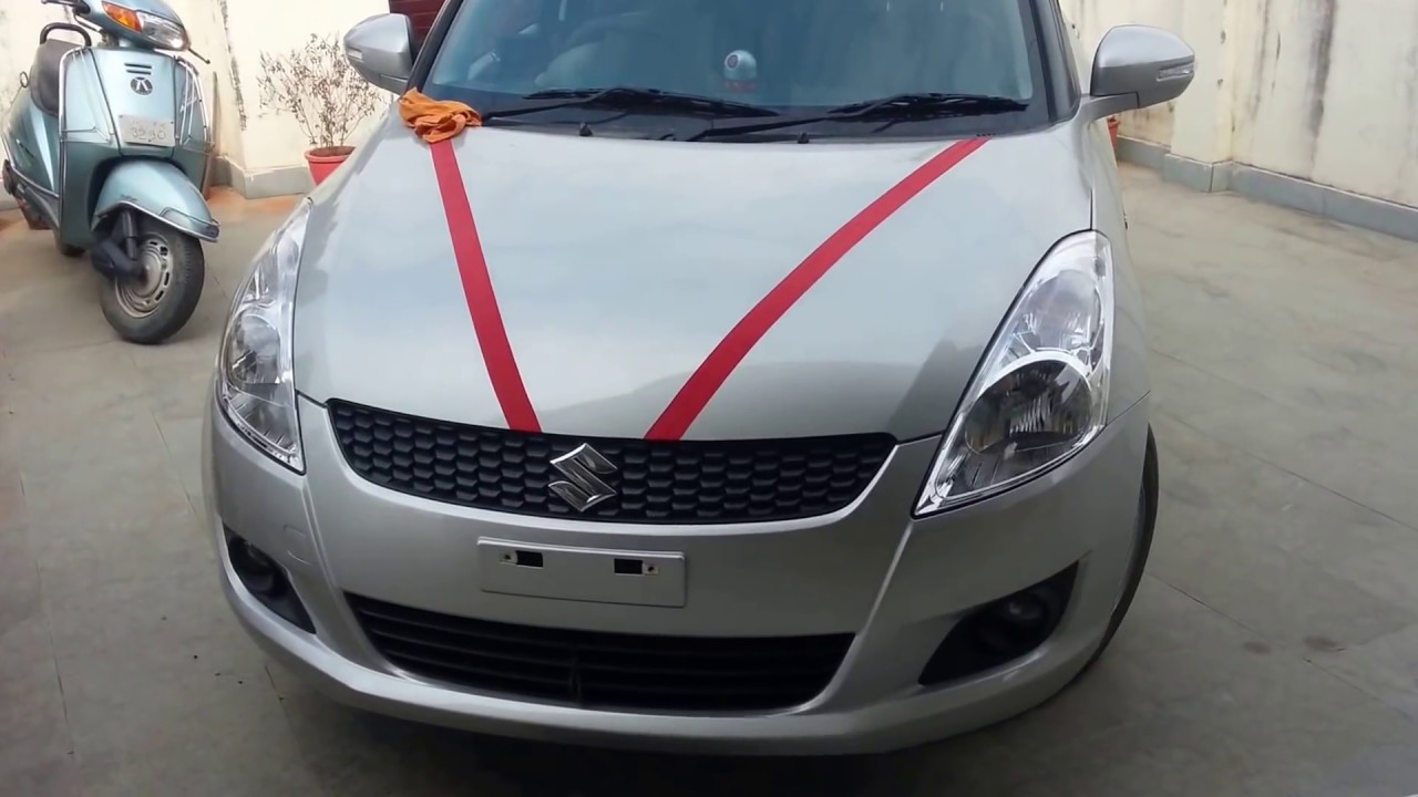 My All new Maruti Suzuki Swift vxi with camera - YouTube