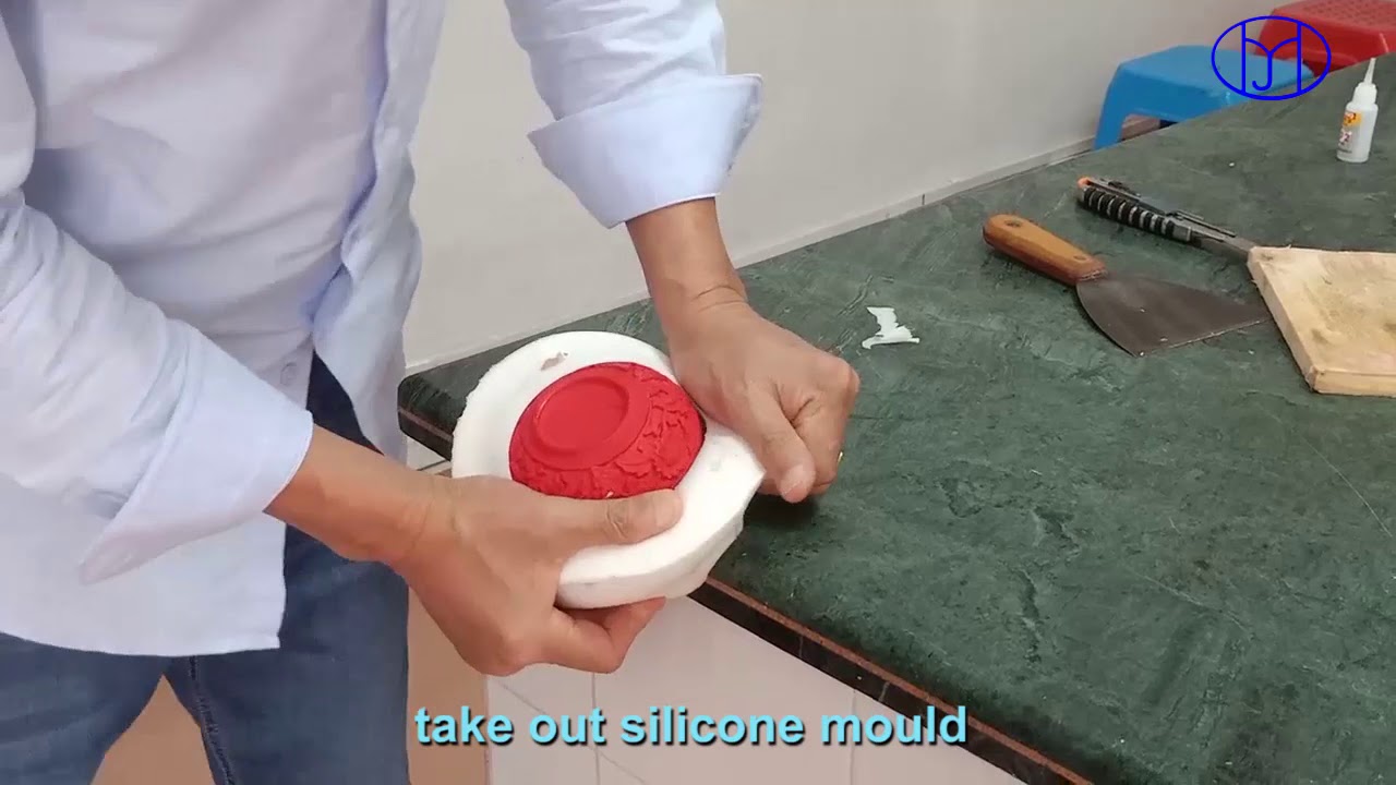 How to make silicone rubber mold - YouTube