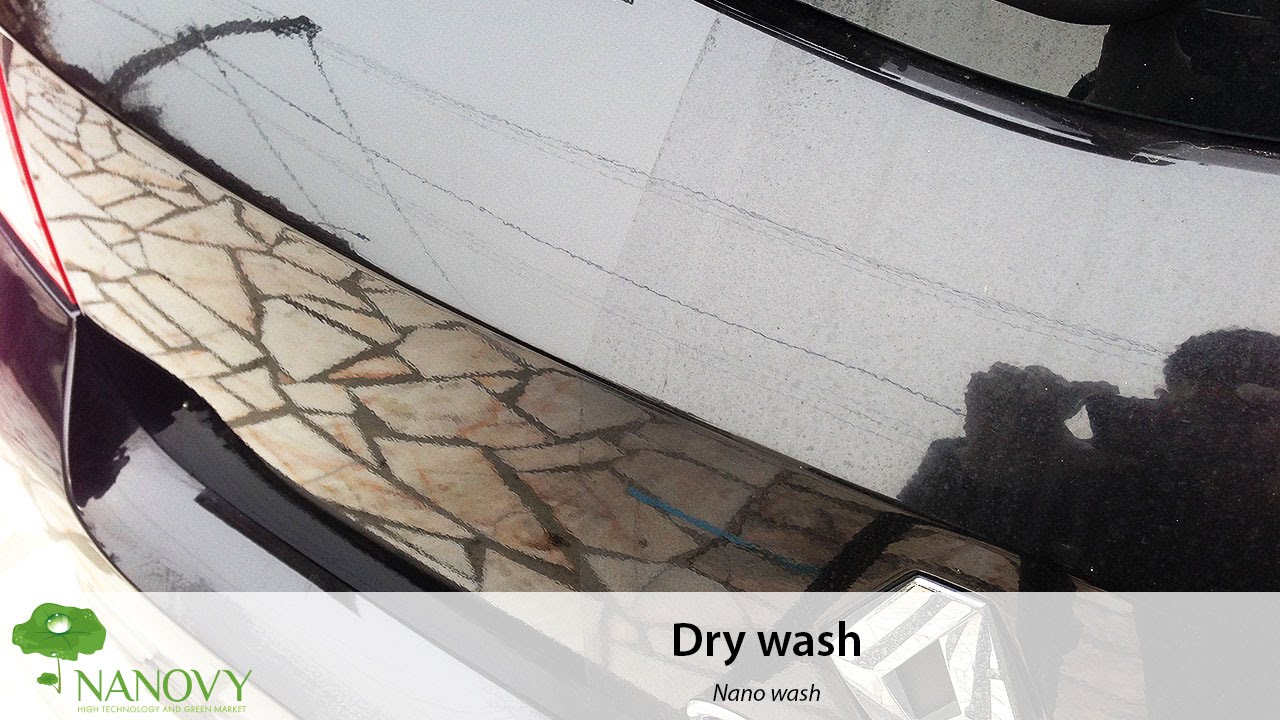 Nano wash - Wash your car waterless - YouTube
