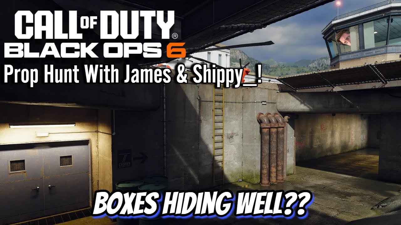 Boxes Hiding Well?? - COD: BO6 - Prop Hunt With James & Shippy_! - YouTube