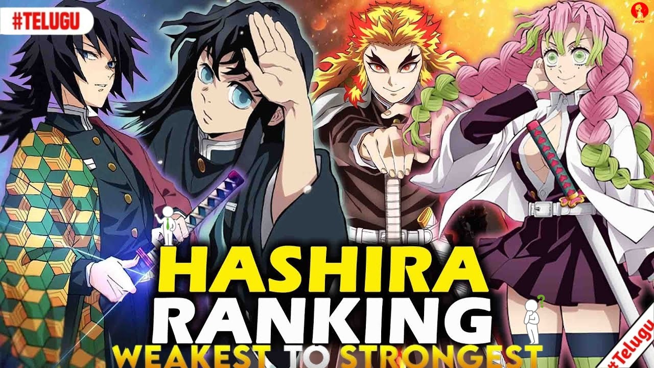 Demon Slayer All Hashira Ranked By Strength || Ranked and Explained in ...