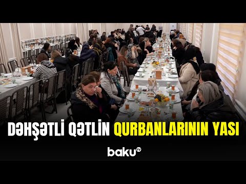 Əhmədovlar ailəsinin yas mərasimindən təsirli görüntülər