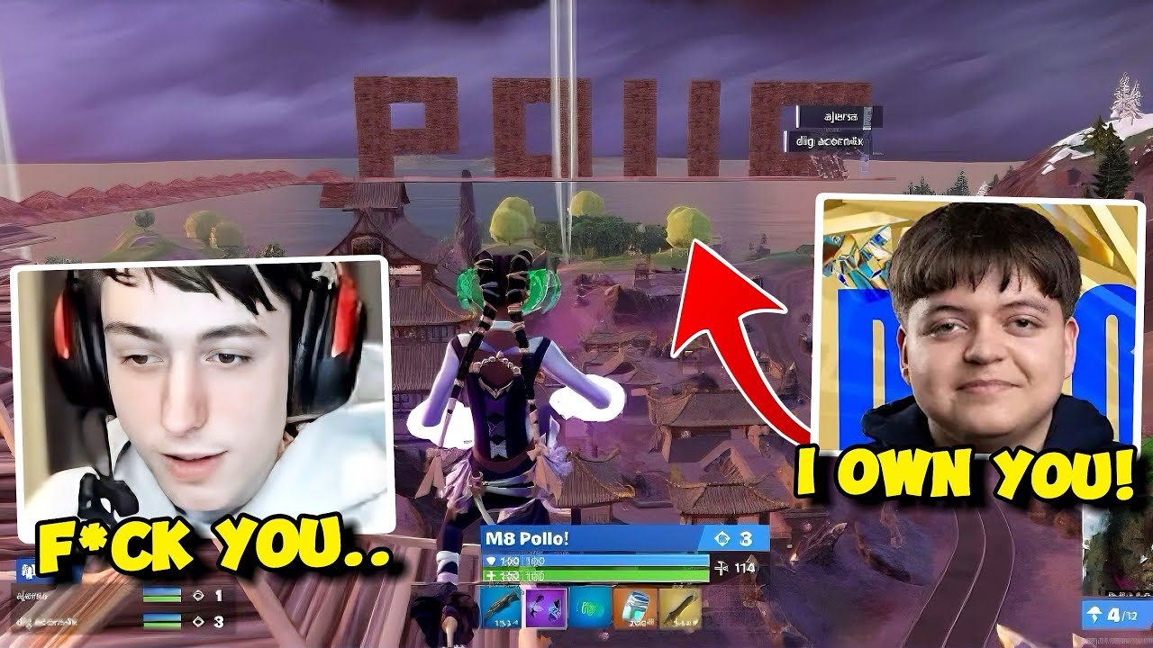 Peterbot VS Pollo Gets Toxic In OFFSPAWN Fights In Pro Trio Scrims ...