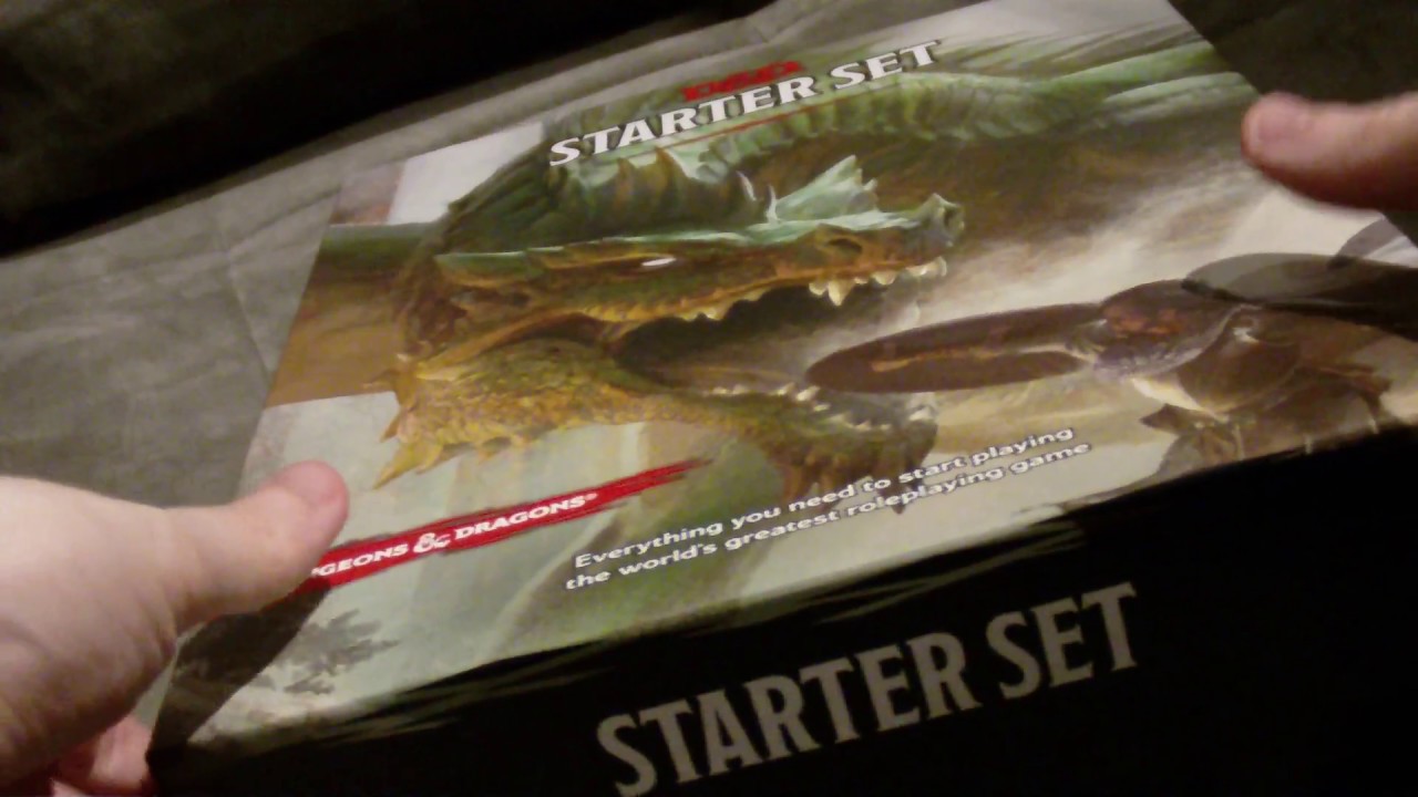 Dungeons & Dragons 5th Edition Starter Set Unboxing (1080p HD) - YouTube