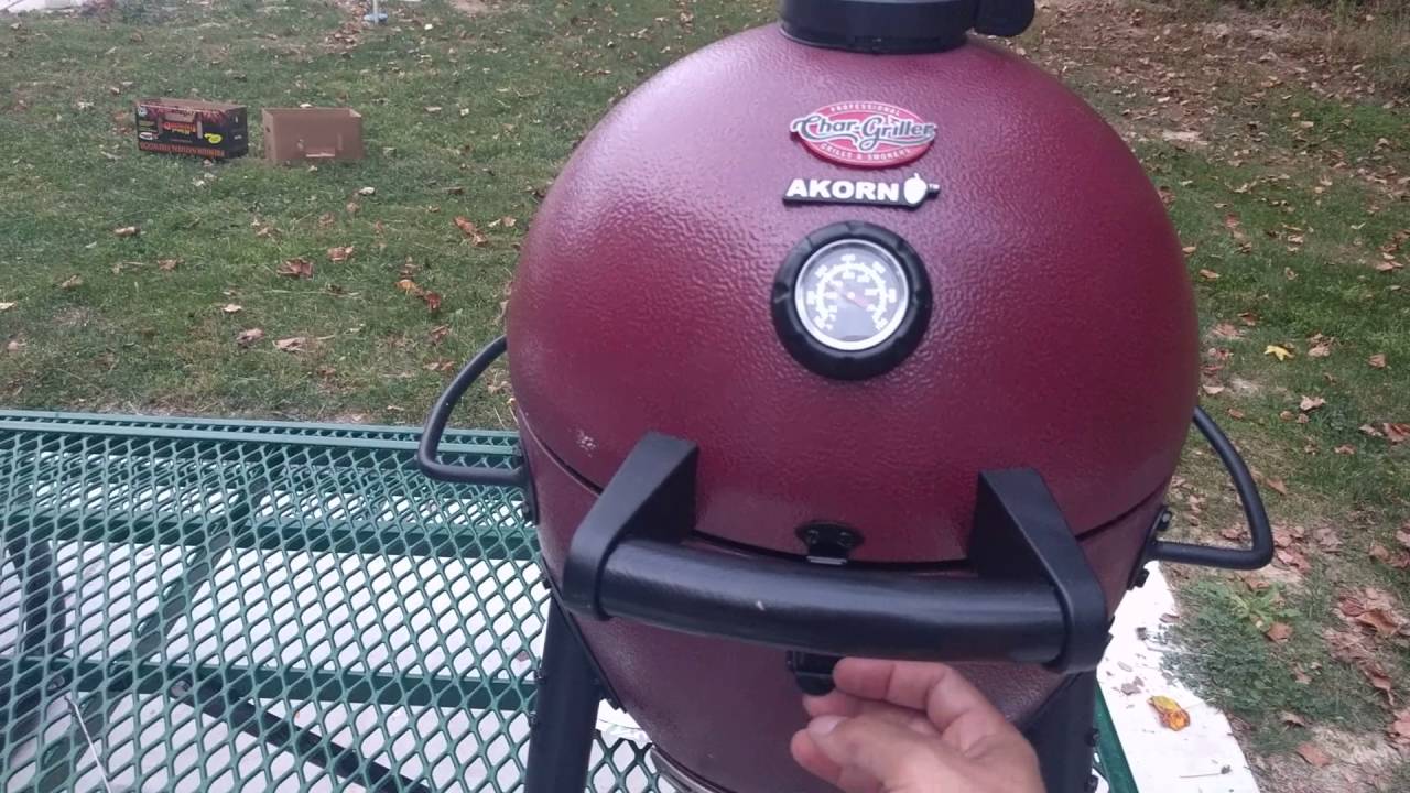 Akorn Jr. Gasket and air tightness check - YouTube