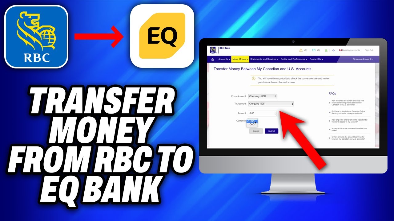 How To Transfer Money From RBC To EQ Bank (2025) - Easy Fix - YouTube
