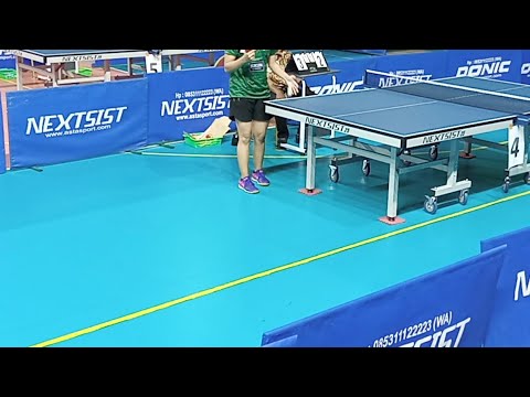 Tim Putri Liga Tenis Meja Indonesia Vita Sukun Vs Tasya AIF