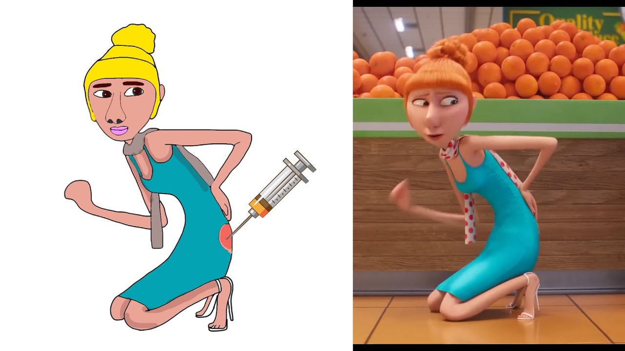 despicable me 3 funny video funny drawing Meme 😂🤣😁🤣 - YouTube