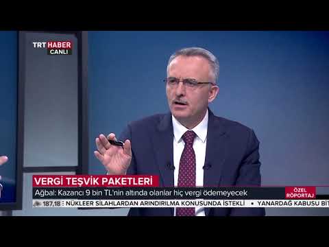 TRT Haber Özel Röportaj 08.06.2018 -  Maliye Bakanı Naci Ağbal
