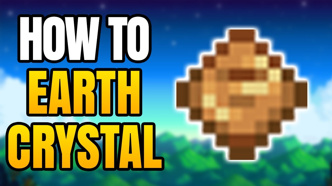 Stardew Valley - How To Get Earth Crystals | Where To Find Earth ...