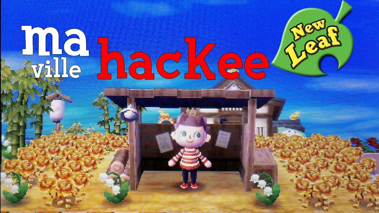 MA VILLE HACKÉE ! (pas finie) #acnl - YouTube