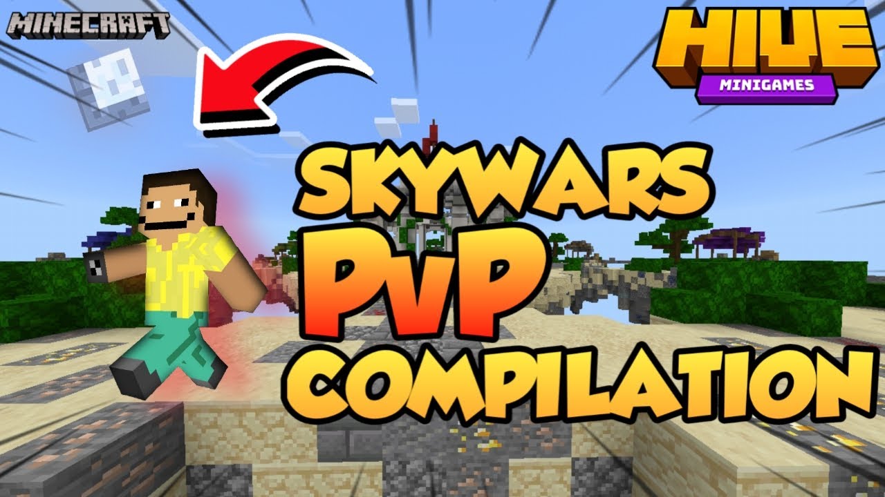 SKYWARS PvP COMPILATION || THE HIVE - YouTube