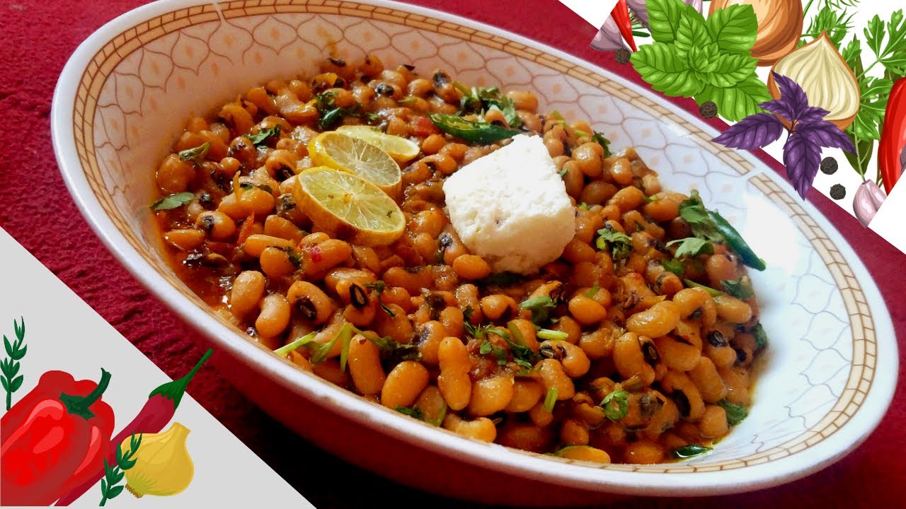 Lobiya Curry recipe|Lobiya ka salan|Lobiya bnane ka tarika|White lobiya ...