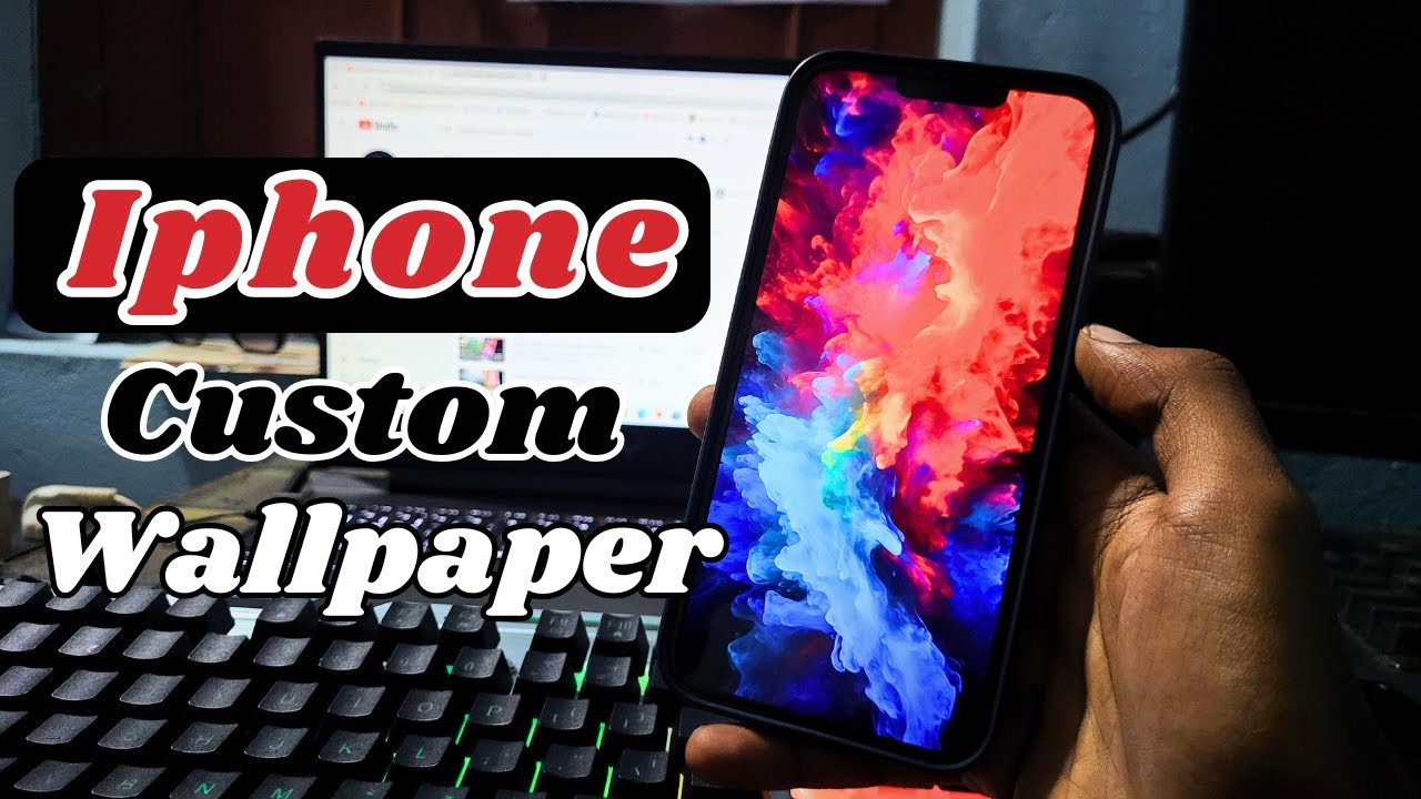 How To Set Custom Wallpaper on Iphone Devices | Iphone tricks - YouTube