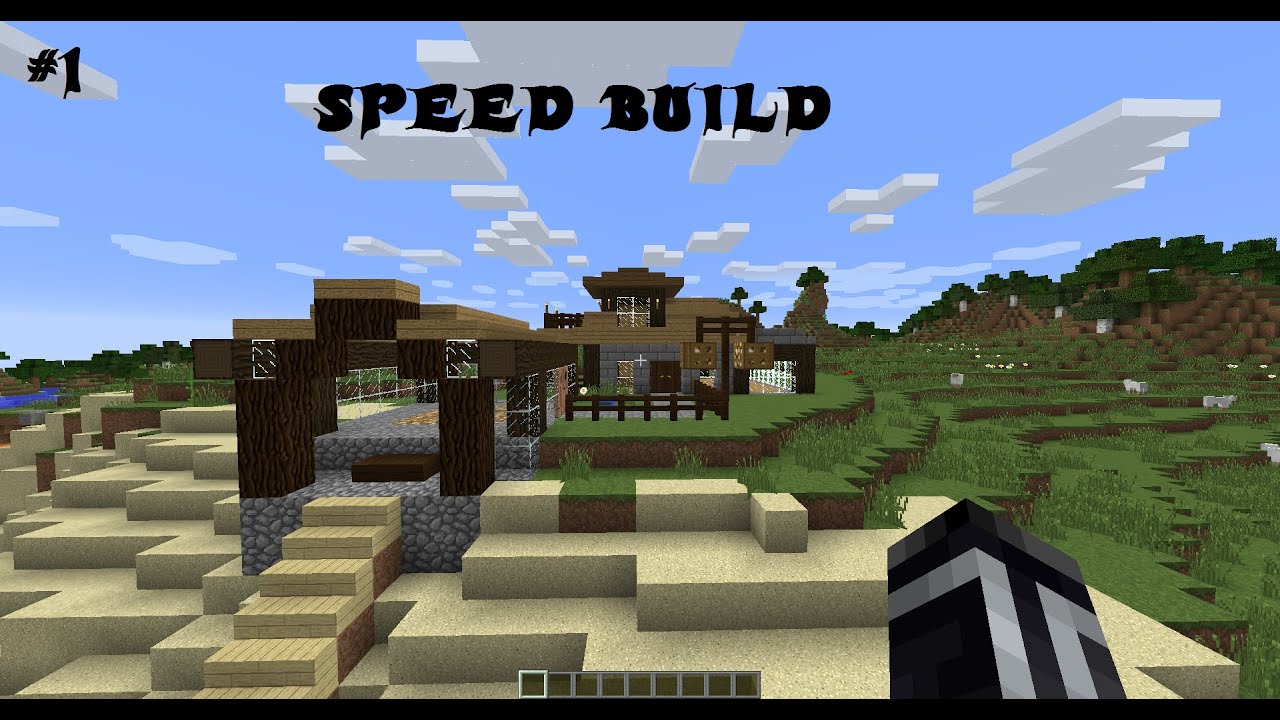 Minecraft Build #1: Modern French House - YouTube