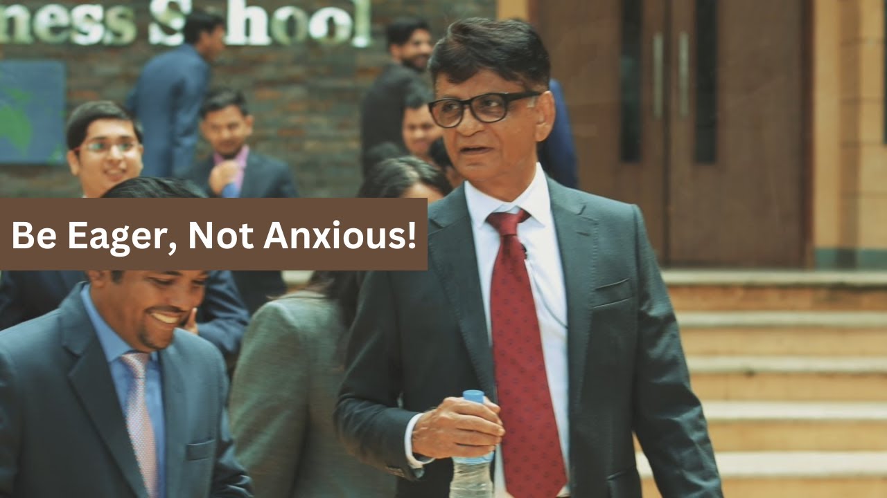 Be Eager, Not Anxious | Motivational Video by Haresh Sippy - YouTube