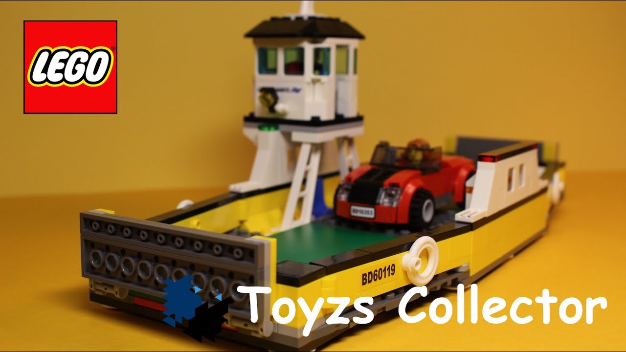 2016 Lego City 60119 Ferry - Lego Speed Build - YouTube