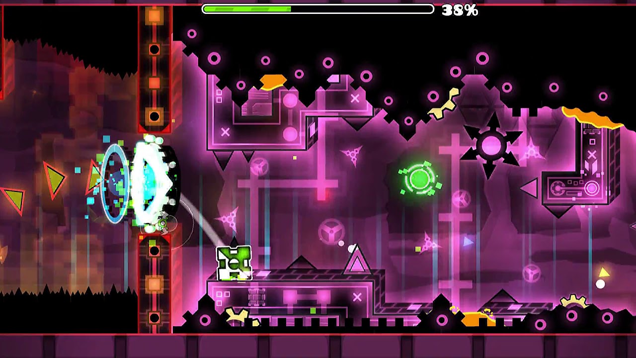 Thunder Alphabet 84% | Geometry dash - YouTube