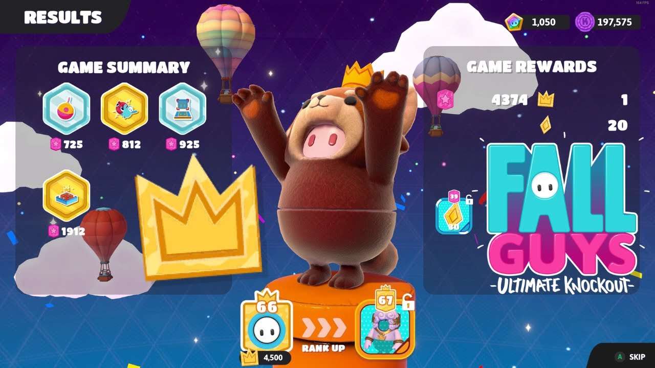 Finally Reaching Max Crown Rank Marblellous in Fall Guys ! - YouTube