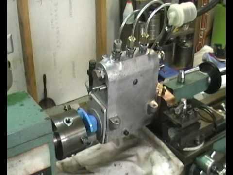 Lister JP3 Cav Injector Pump Calibration and test run - YouTube