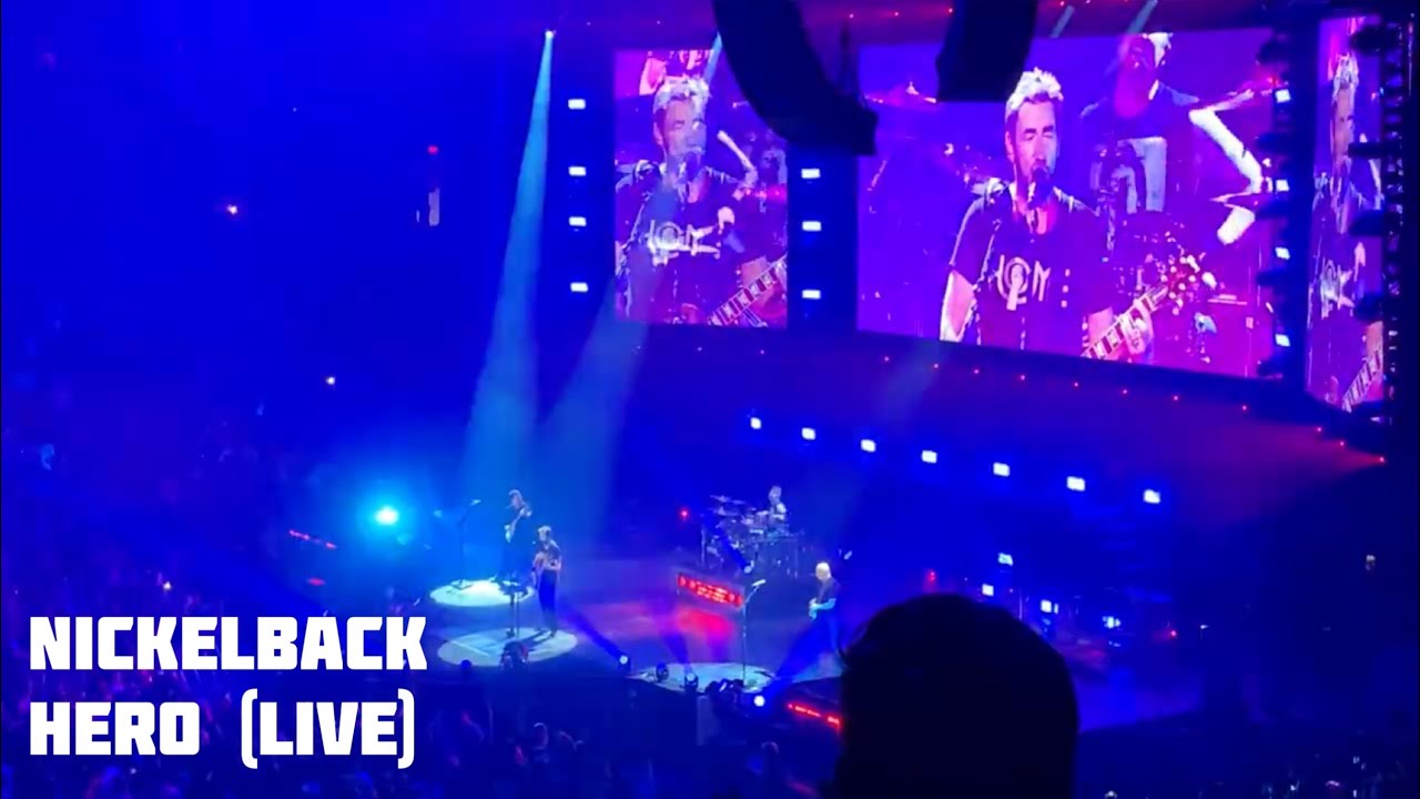 Nickelback - Hero (Live) - YouTube Music