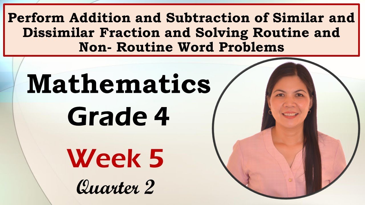 Grade 4 Week 5 Quarter 2 - YouTube