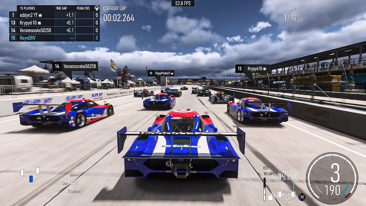 Battling Hard at Sebring with the Ford Riley MK XXVI in the Forza LMP2 ...