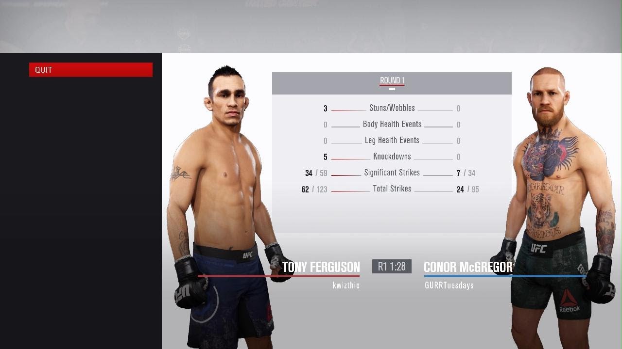 KwessWhite tackles UFC 3 Stand & Bang online ! - YouTube