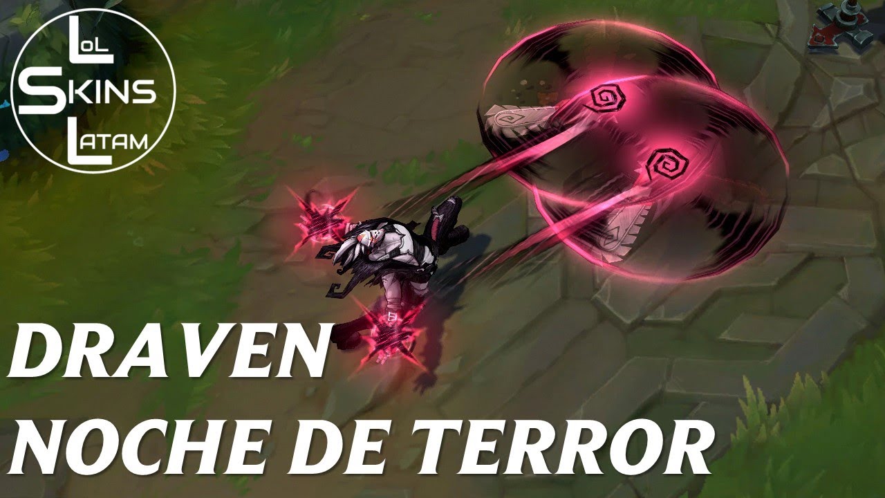 Draven Noche de Terror - Previsualización | League of Legends - YouTube