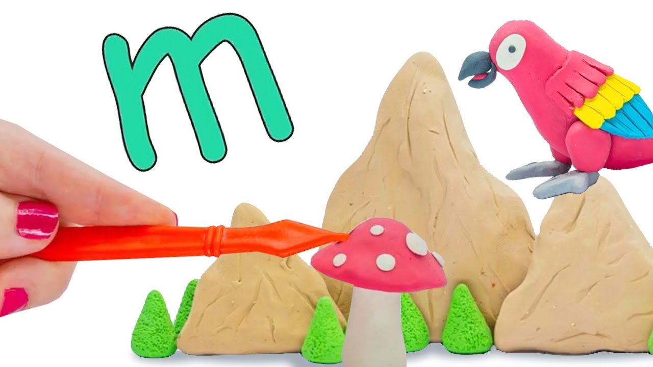 The Letter M | Learn the ABC's | Claymation - YouTube