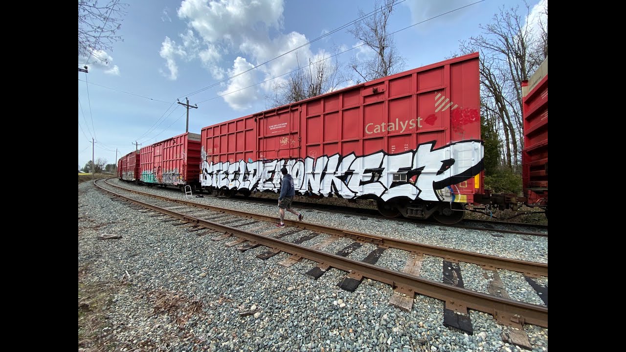 Steel Demon Keep!!! KEEP6 SDK - Train Graffiti Video - Stompdown Killaz Canada - YouTube