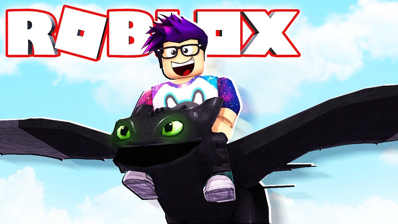 FLYING TOOTHLESS IN ROBLOX??! - YouTube