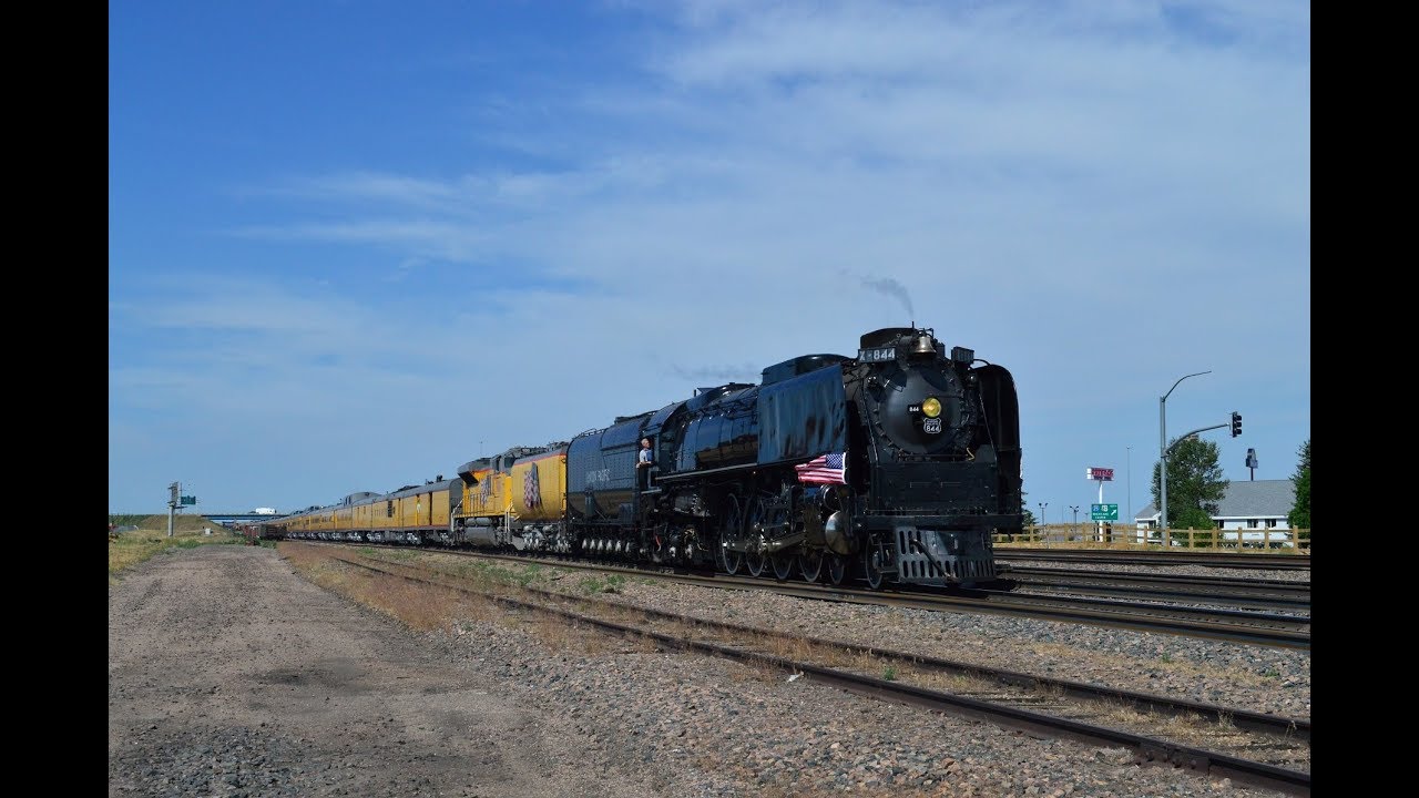 Cheyenne Frontier Days Train 2017 with UP 844 - YouTube