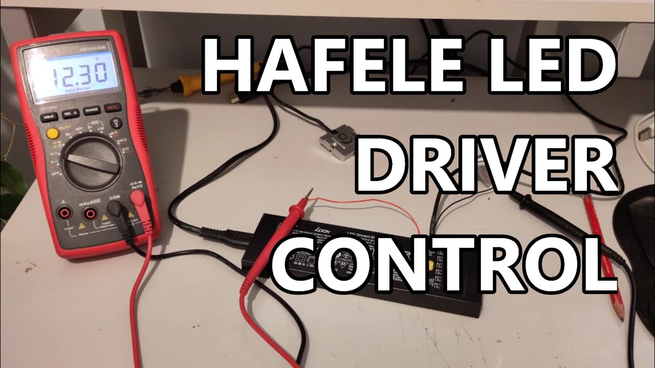 Hafele Loox Driver Control - YouTube